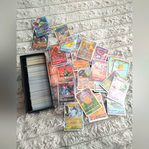 Pokemon | Toys | Pokemon Trading Card Tcg Etb Box Full Of Cards And 3 ...